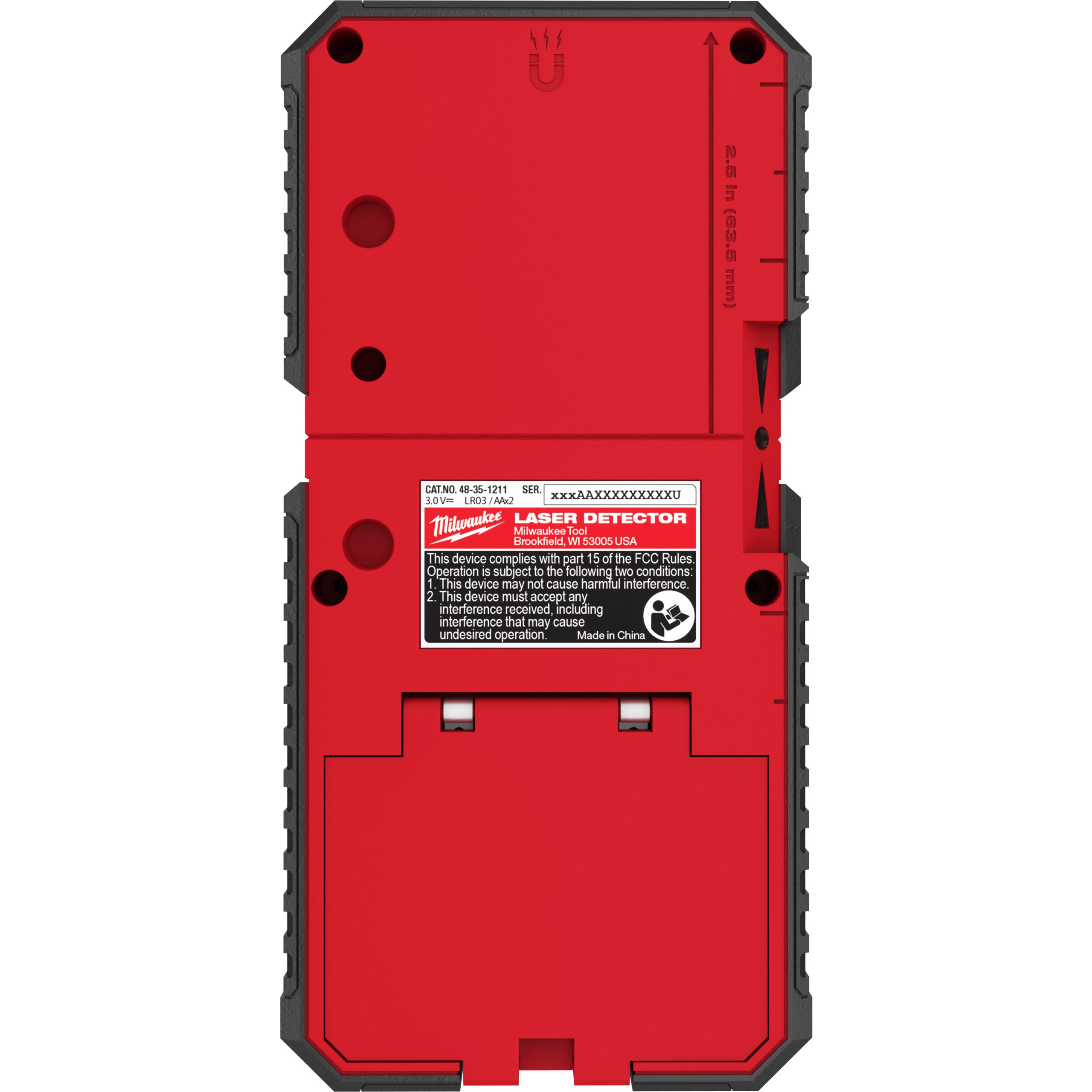 Milwaukee laser receiver LLD50 4932478104 roteswerkzeug ROTESWERKZEUG Der Milwaukee Shop